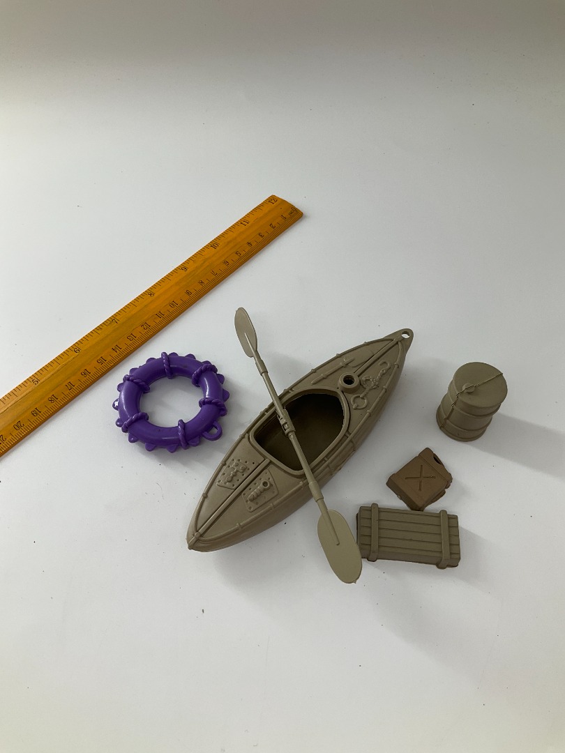 toy plastic rowing boat canopy sea life preserver salbabida, Hobbies ...