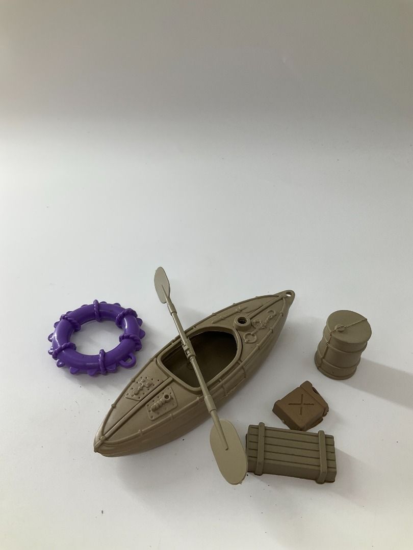 toy plastic rowing boat canopy sea life preserver salbabida, Hobbies ...
