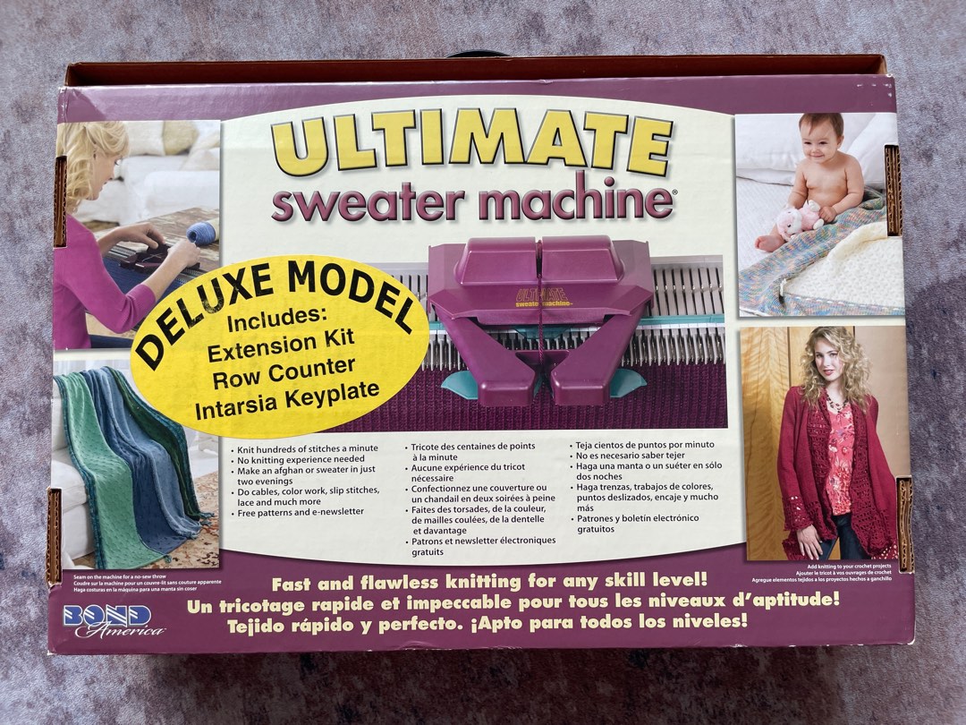 Ultimate Sweater Machine Deluxe Model, Everything Else on Carousell