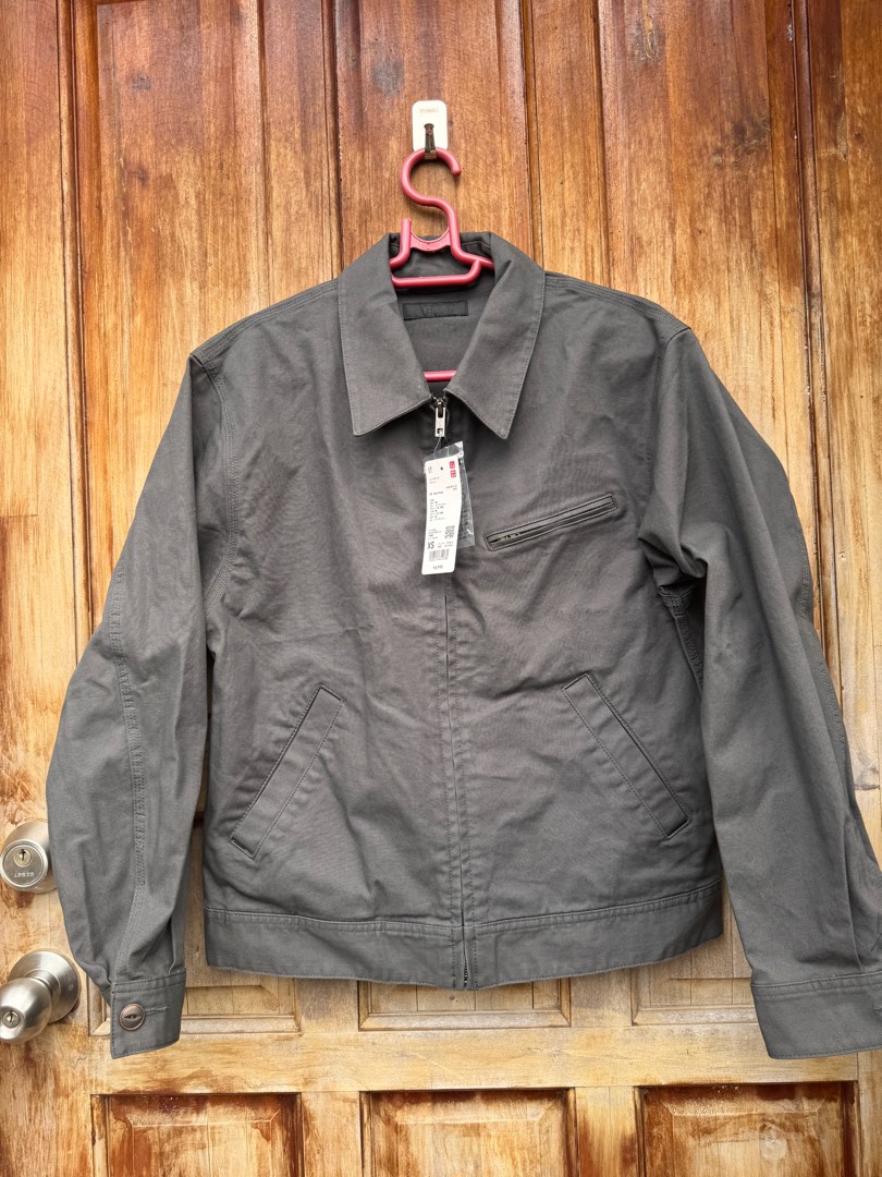 Uniqlo Utility Zip-up Blouson, Men's Fashion, Coats, Jackets and ...
