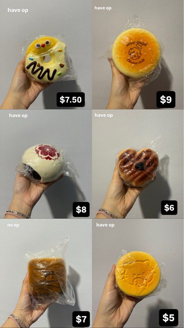 updated squishy sale, Hobbies & Toys, Toys & Games on Carousell