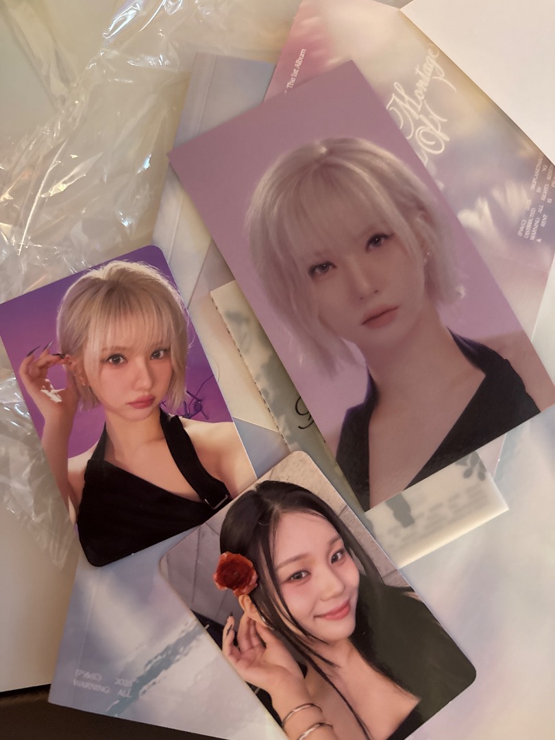 VIVIZ THE 1ST ALBUM A MONTAGE OF () PHOTOBOOK, 興趣及遊戲, 收藏品及紀念品, 韓流 ...