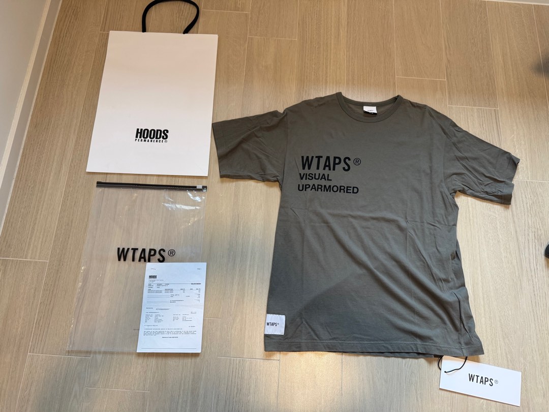 WTAPS WTAPS Visual Uparmored Tee, 男裝, 上身及套裝, T-shirt、恤衫、有領衫 - Carousell