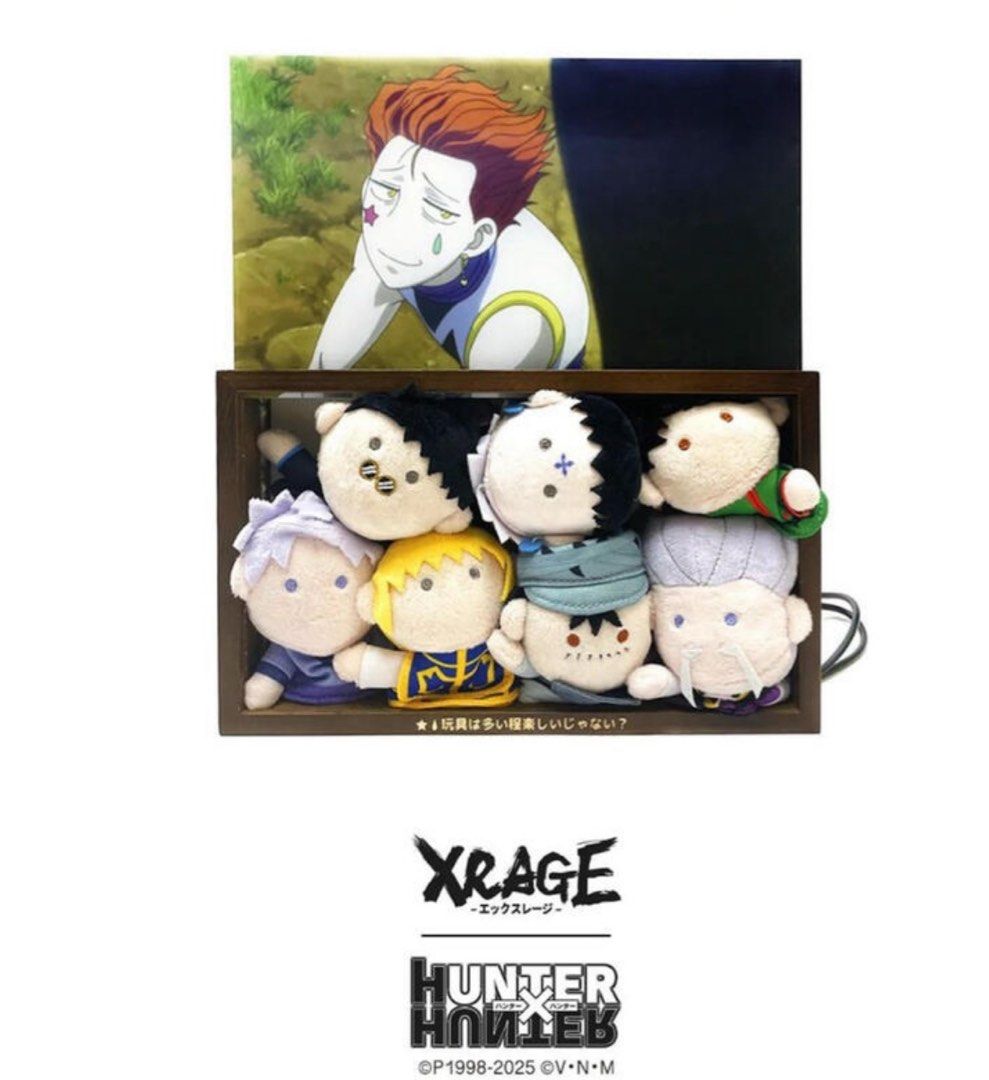 XRAGE x 獵人 西索 玩具燈箱 展示燈 指娃 奇犽 小傑 團長, 哩哩扣扣, 其他在旋轉拍賣