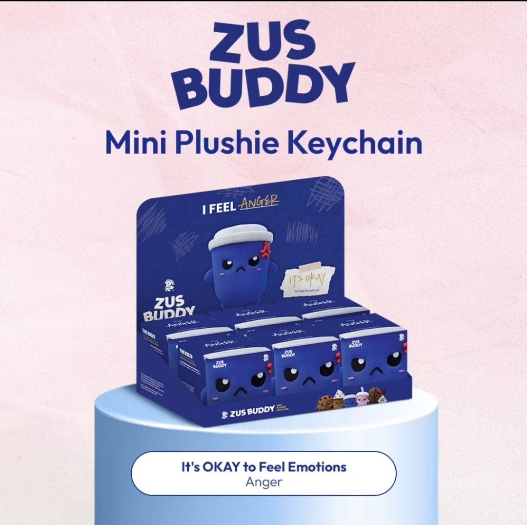 Zus Buddy Angry emotion, Announcements on Carousell