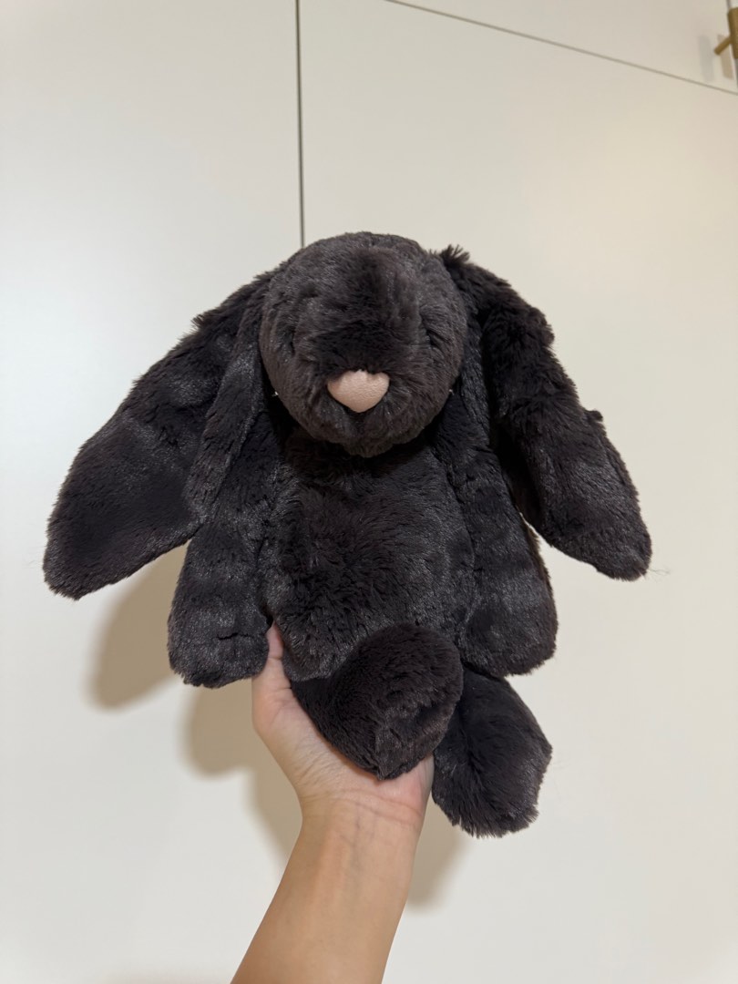 100% authentic jellycat bashful inky bunny medium, Hobbies & Toys, Toys ...