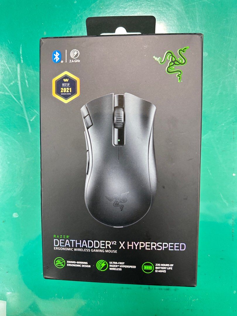 雷蛇 deathadder x hyper speed v2, 電腦及科技產品, 電腦周邊產品, 電腦滑鼠及相關產品在旋轉拍賣