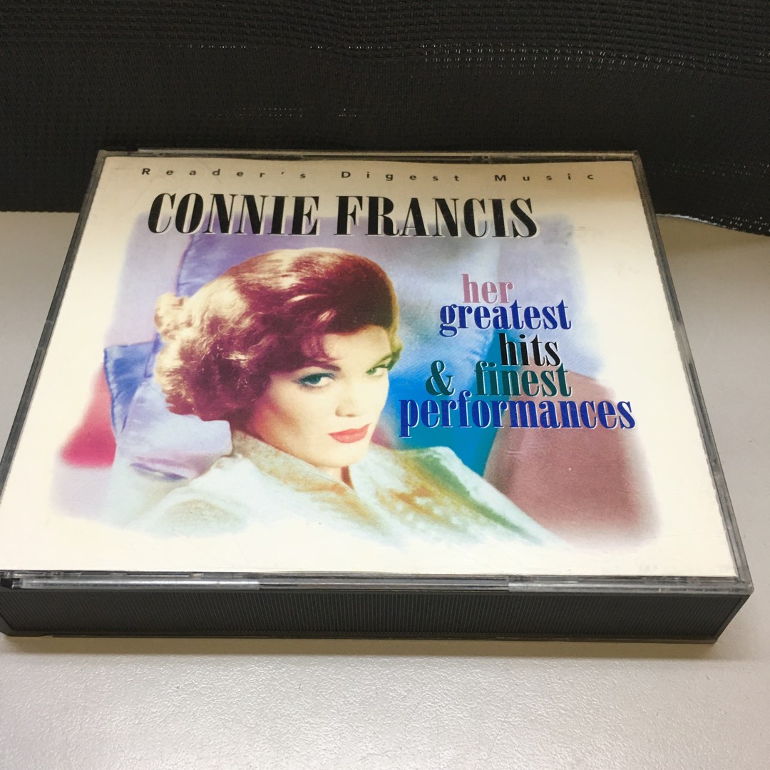 ( Eng CD) Connie Francis her greatest hits/ 3cd, Hobbies & Toys, Music ...