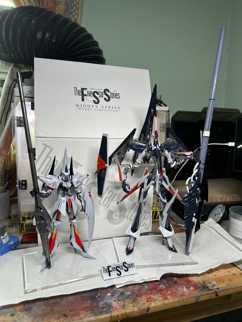 五星物語 Volks FSS 1/100 MH Speed Mirage & 1/72 GTM GATEXION Mk2, 興趣及遊戲, 玩具 ...