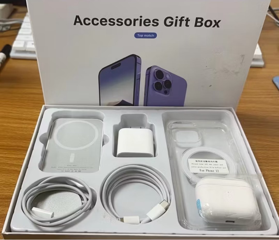Accessories Gift Box Apple, Audio, Other Audio Equipment on Carousell