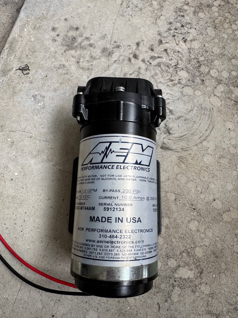 AEM Methanol Pump and controller, Car Accessories, Accessories on Carousell