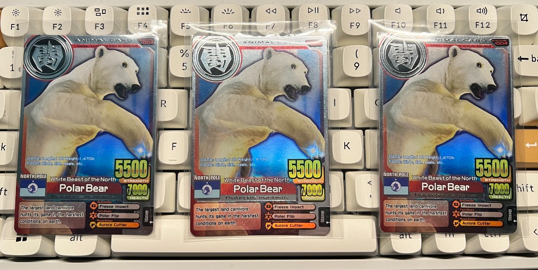 Animal Kaiser Plus - [ORIGINAL] Polar Bear Silver Rare 2025 VERSION ...