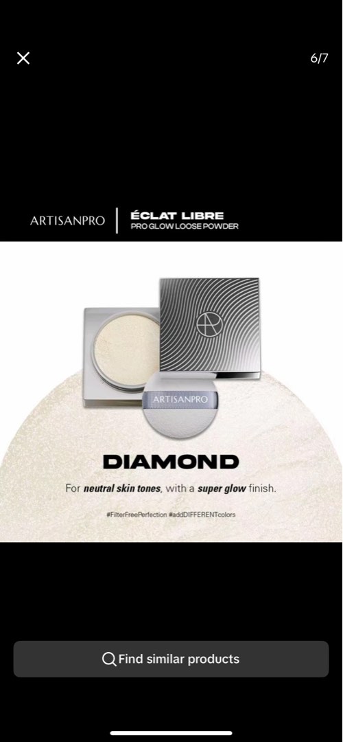 Artisan pro loose powder, Fesyen Wanita, Aksesoris di Carousell