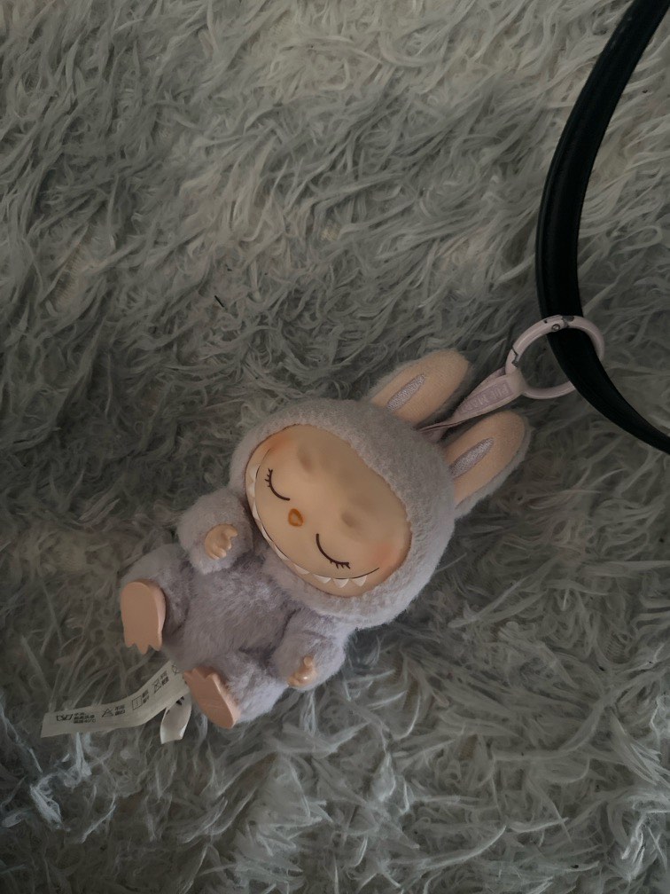 Authentic labubu purple, Hobbies & Toys, Toys & Games on Carousell