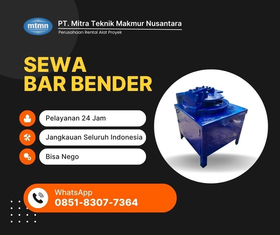 Bar Bender, Bar bending Bogor | Penekuk Besi 06 - 42 mm I Listrik 3 ...