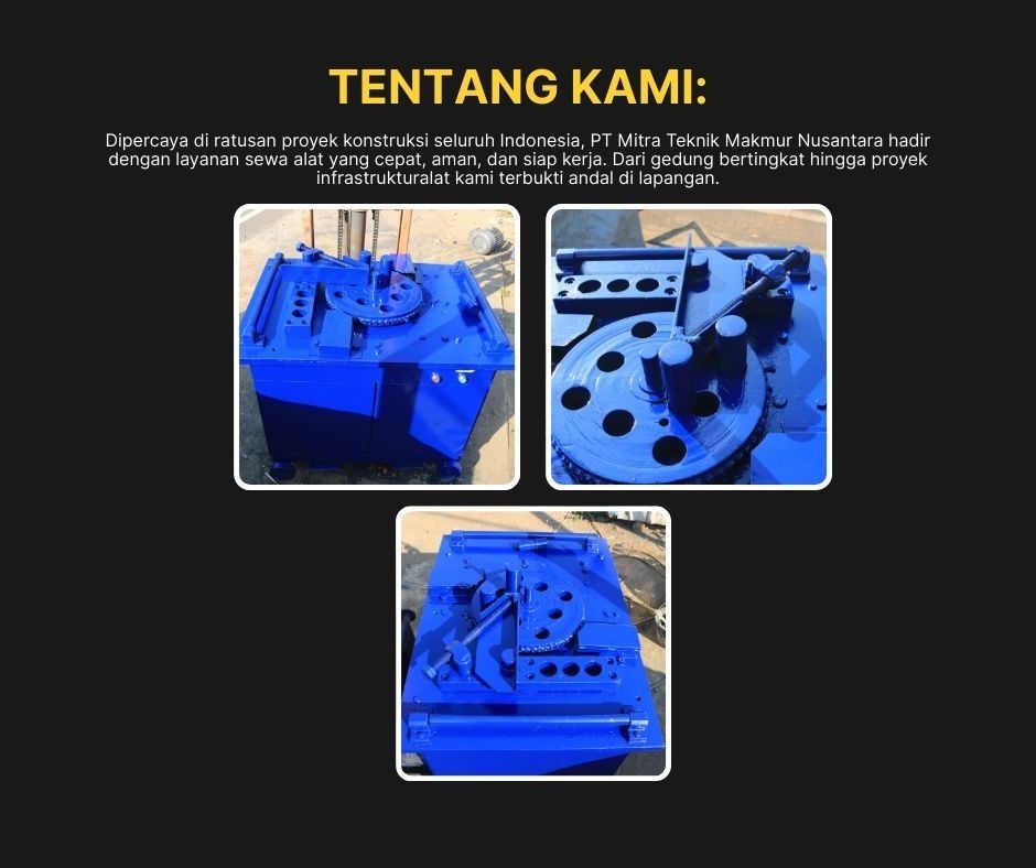 Bar Bender, Bar bending Cirebon | Penekuk Besi 06 - 42 mm I Listrik 3 ...