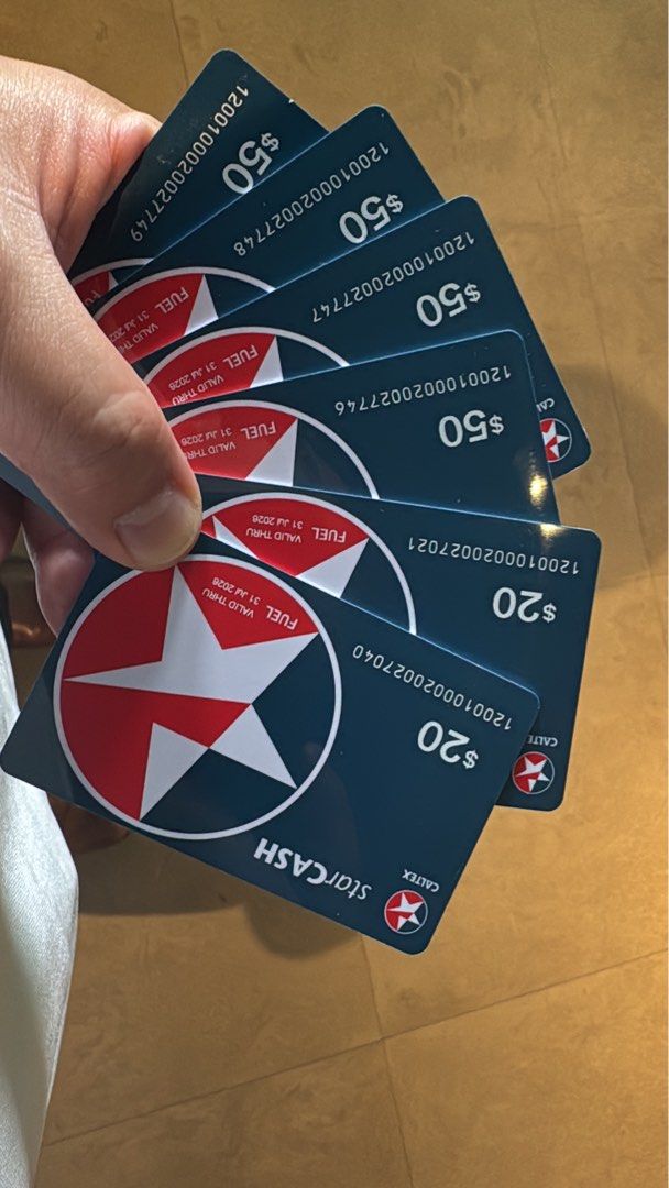 Caltex StarCash Fuel Gift Cards - $20 & $50, Tickets & Vouchers ...