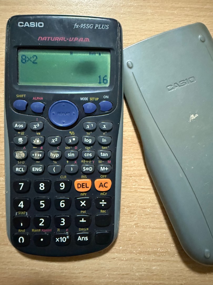 Casio fx-95SG / fx-96SG PLUS Scientific Calculator, Hobbies & Toys ...