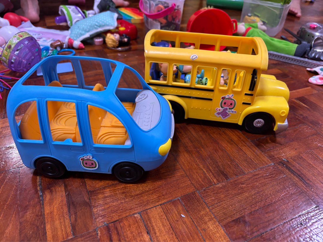 Cocomelon car with music , 兒童＆孕婦用品, 嬰兒玩具 - Carousell