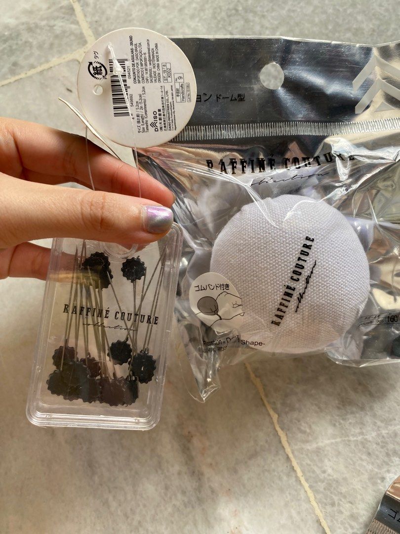Daiso Sewing Materials - White Set, Hobbies & Toys, Stationery & Craft ...