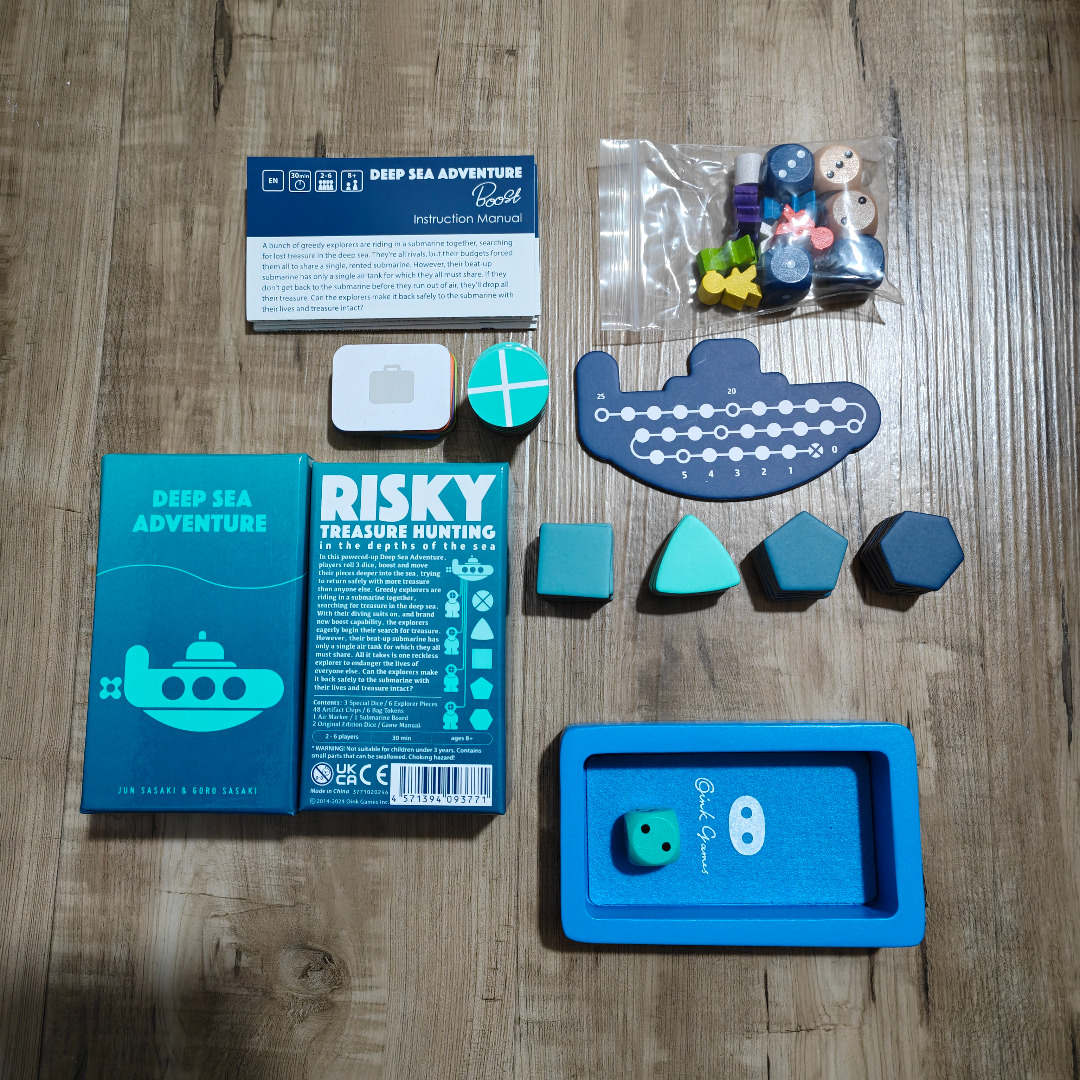 Deep Sea Adventure Boost + Expansion | Board Game, Hobbies & Toys, Toys ...