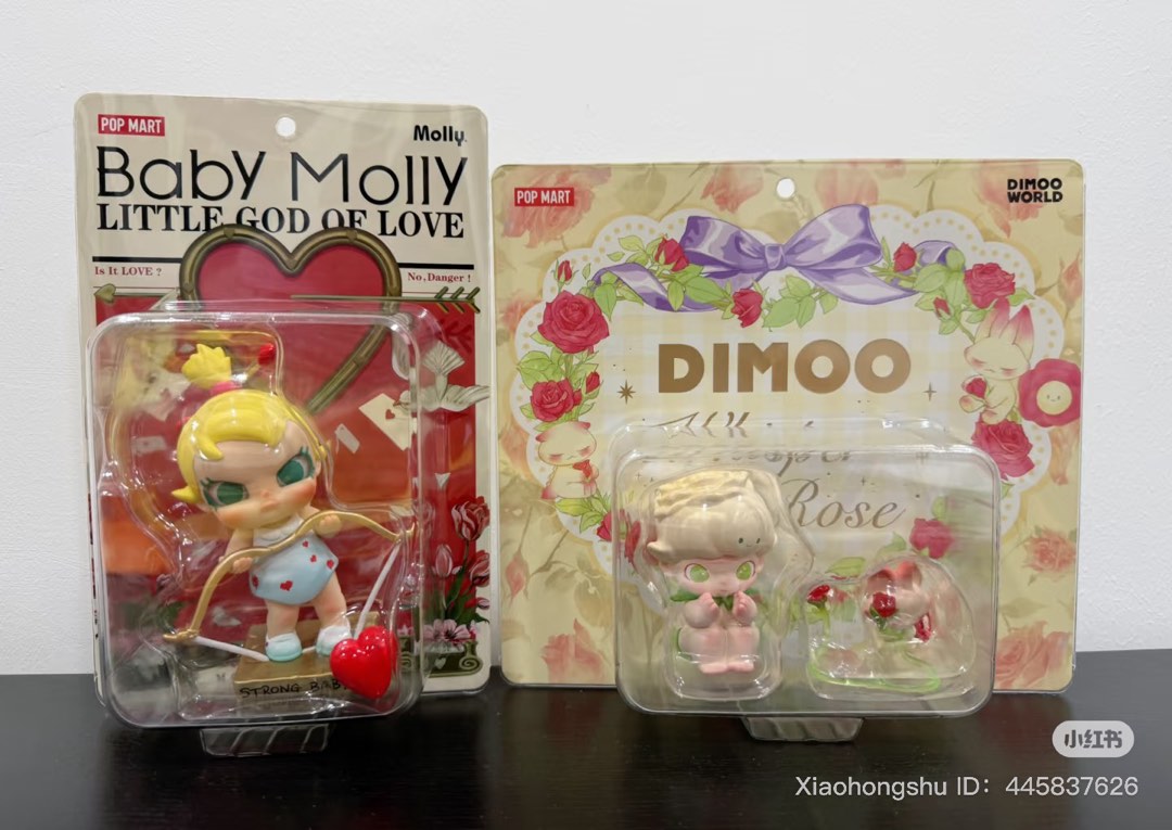 Dimoo & Baby Molly 吊卡, Hobbies & Toys, Toys & Games on Carousell
