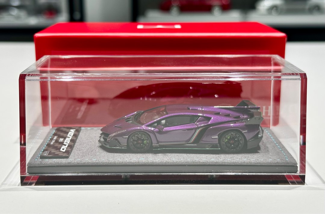 DMH x RW 1/64 Lamborghini Veneno Purple - Free delivery for order above ...
