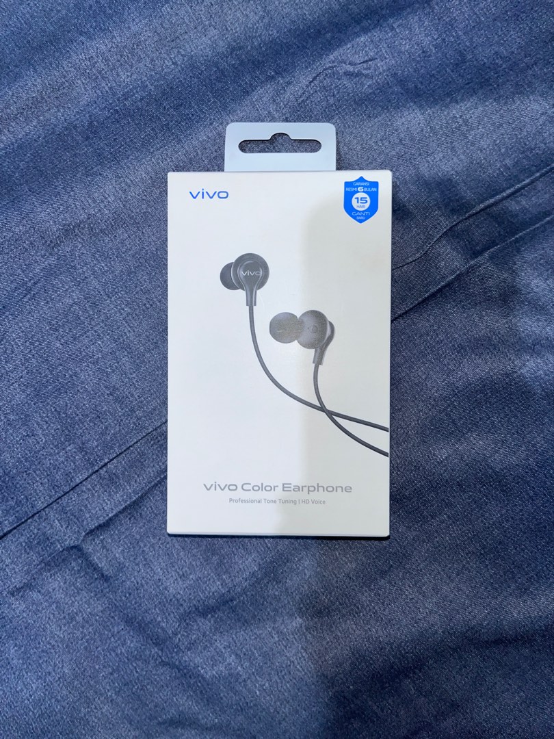Earphone Vivo Original Authentic Counter Vivo Indonesia, Telepon ...