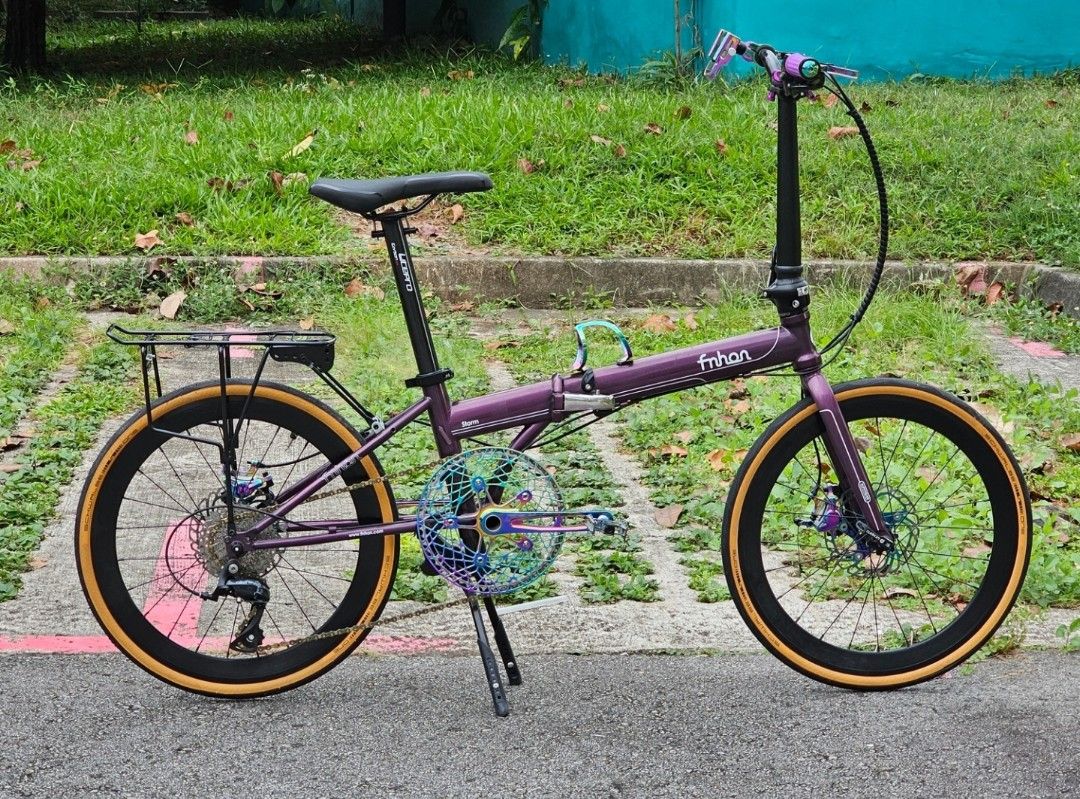 Fnhon Storm Folding Bike - Custom Build / MRT BUS FRIENDLY / Foldie ...