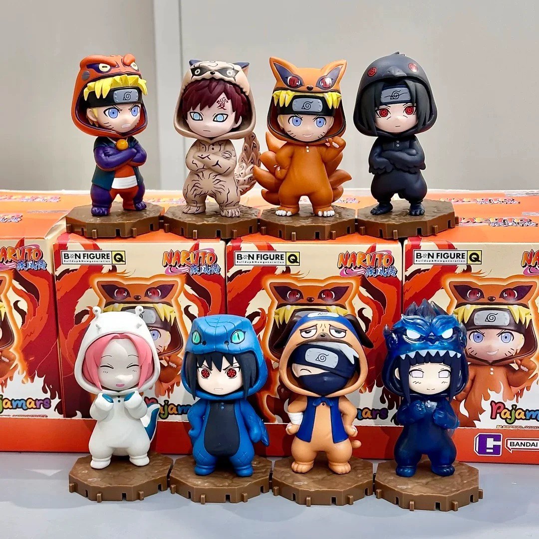 [FULLSET] BANDAI NAMCO BNFIGUREQ PAJAMARS NARUTO BLIND BOX, Hobbies ...