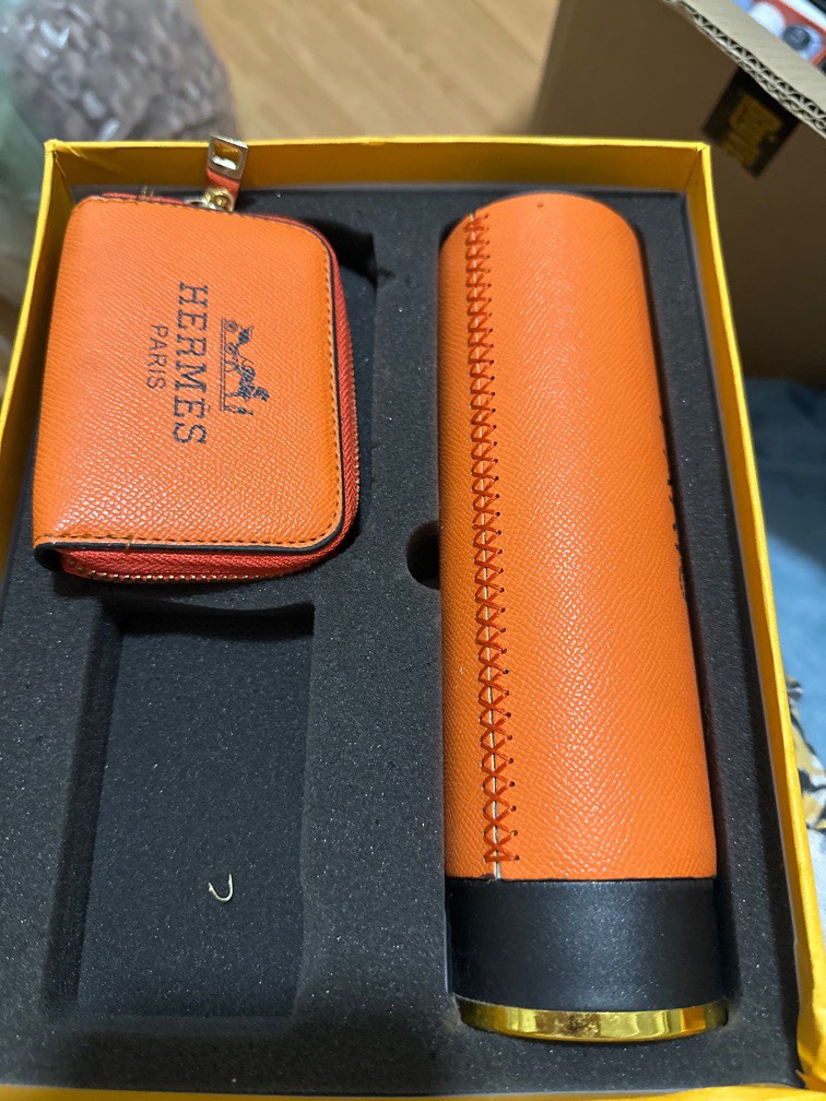 hermes card wallet and tumbler, Women's Fashion, Bags & Wallets ...