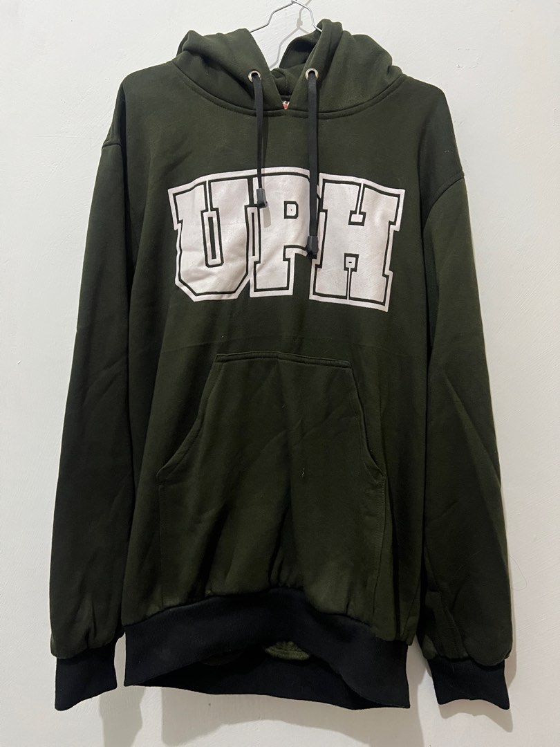 Hoodie UPH Istana Mode size L merk Local special merch UPH, Fesyen Pria ...