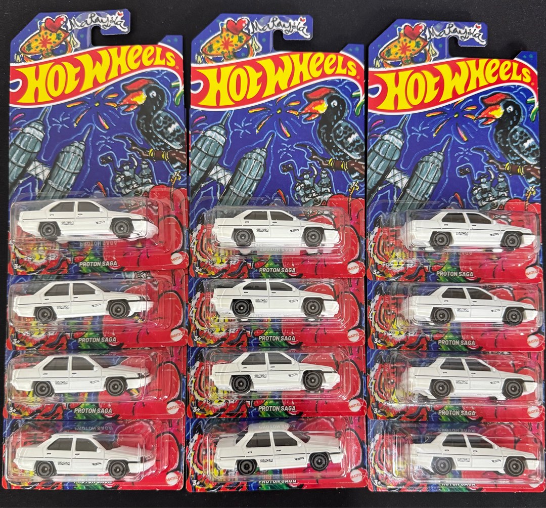 Hot Wheels Proton Saga burung Putih, Hobbies & Toys, Toys & Games on ...