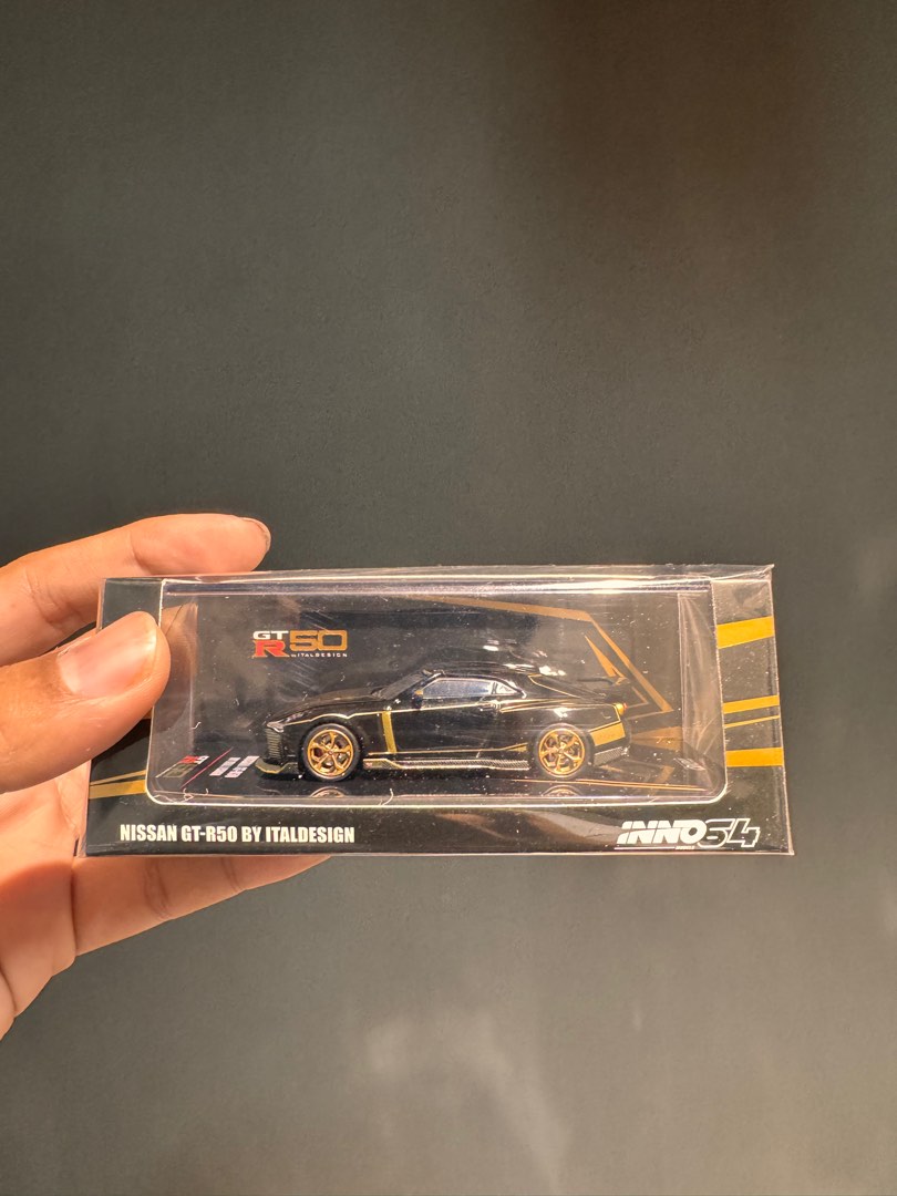 INNO64 Nissan GT-R50 by Italdesign 1:64, Hobbies & Toys, Toys & Games ...