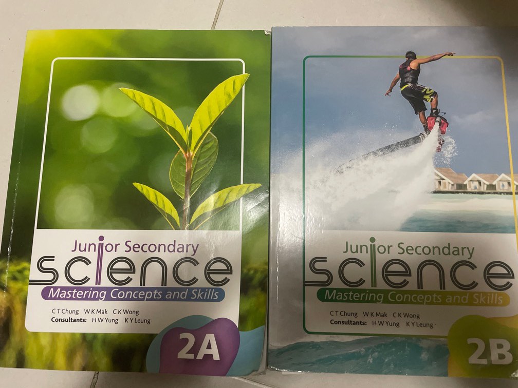 Junior Secondary Science Mastering Concepts and Skills 2A 2B, 興趣及遊戲, 書本 ...