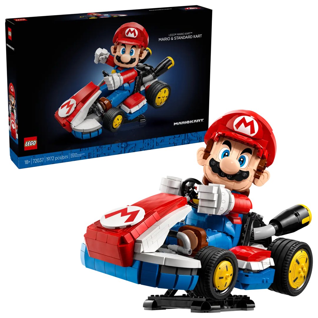 Lego 72037 Mario Kart™ – Mario & Standard Kart, Hobbies & Toys, Toys ...