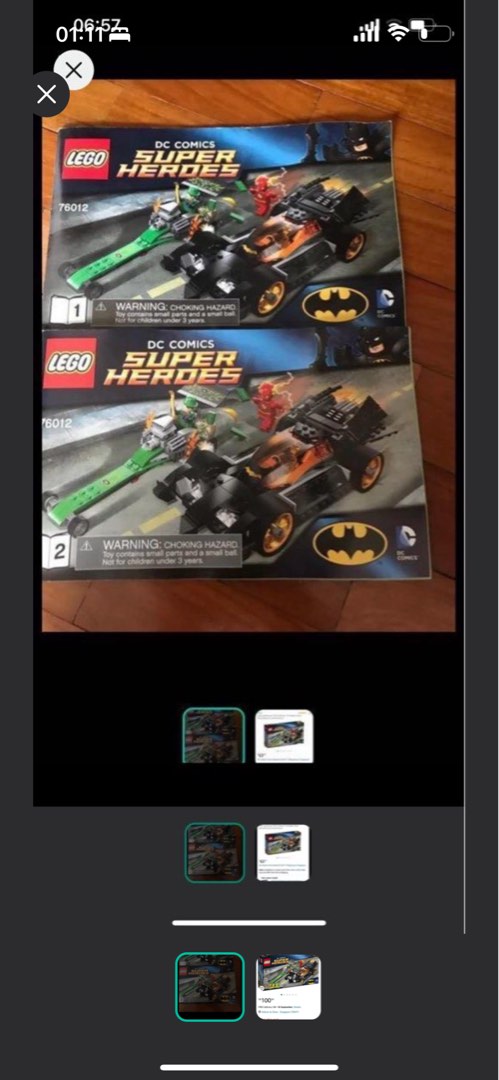 Lego 76012 DC comics super heroes Batman the riddler chase, Hobbies ...