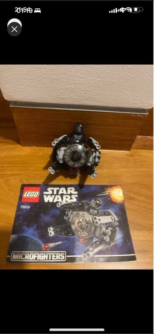 Lego Star Wars TIE tie interceptor 75031, Hobbies & Toys, Toys & Games ...