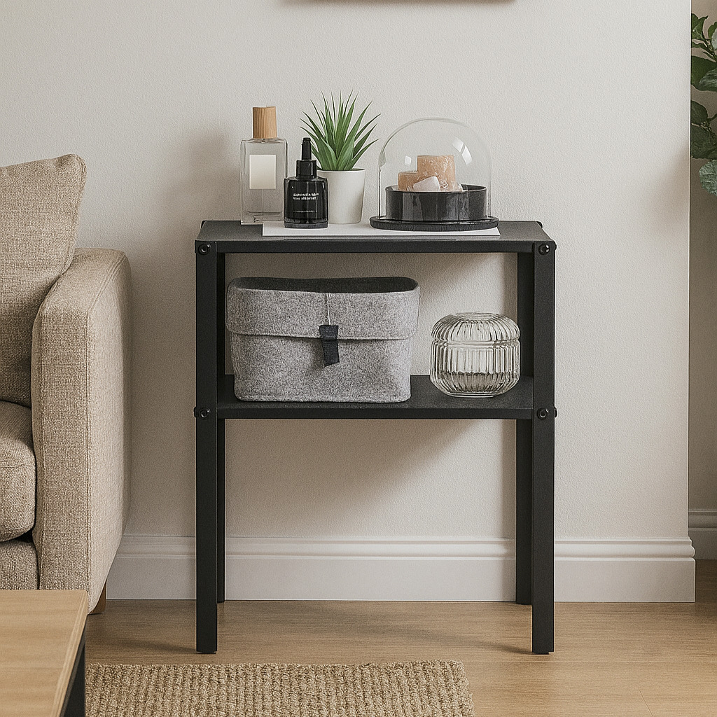 Living Room Side Table | Hallway Storage Table | Compact Display Side ...