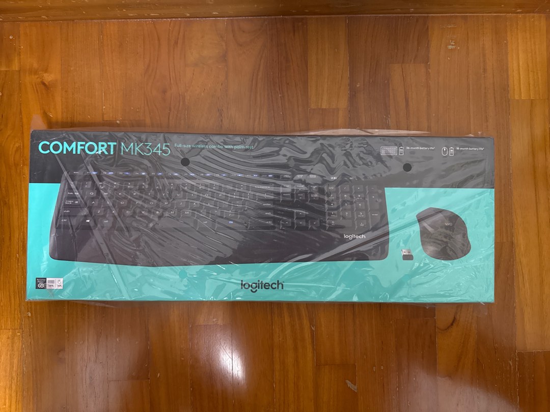 Logitech Comfort MK345 Wireless Keyboard & Mouse Combo, Computers ...