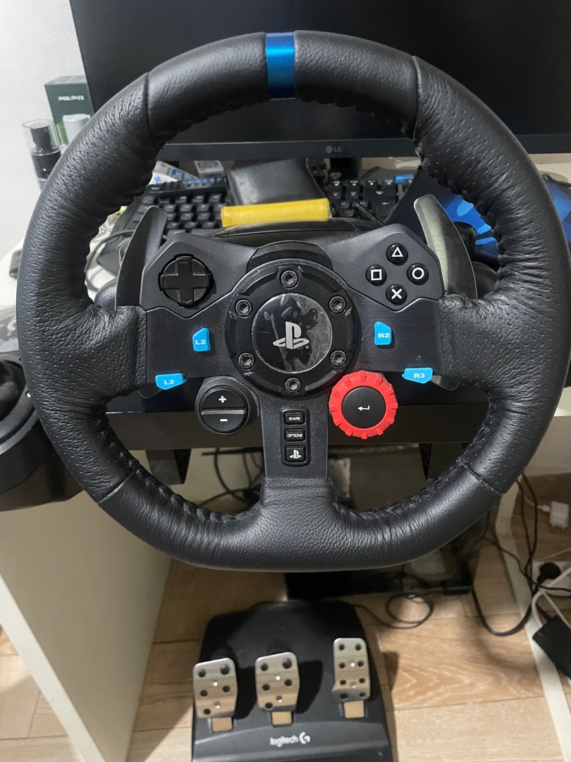 Logitech G29 Driving Force 1 set / bundle racing wheel dan shifter ...