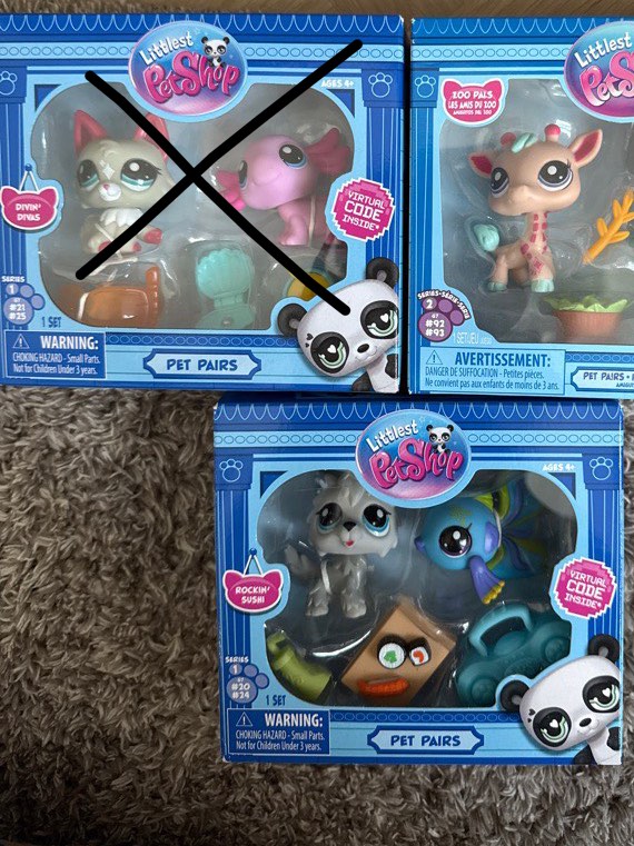 LPS NIB Figures, Hobbies & Toys, Toys & Games on Carousell