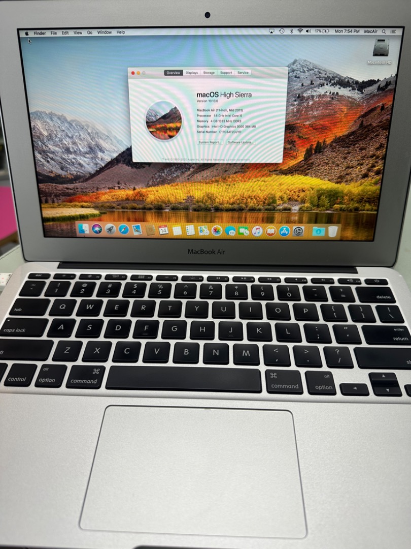 MacBook Air 11 inch 2011 i5 A1370, 電腦＆科技, 手提電腦 - Carousell