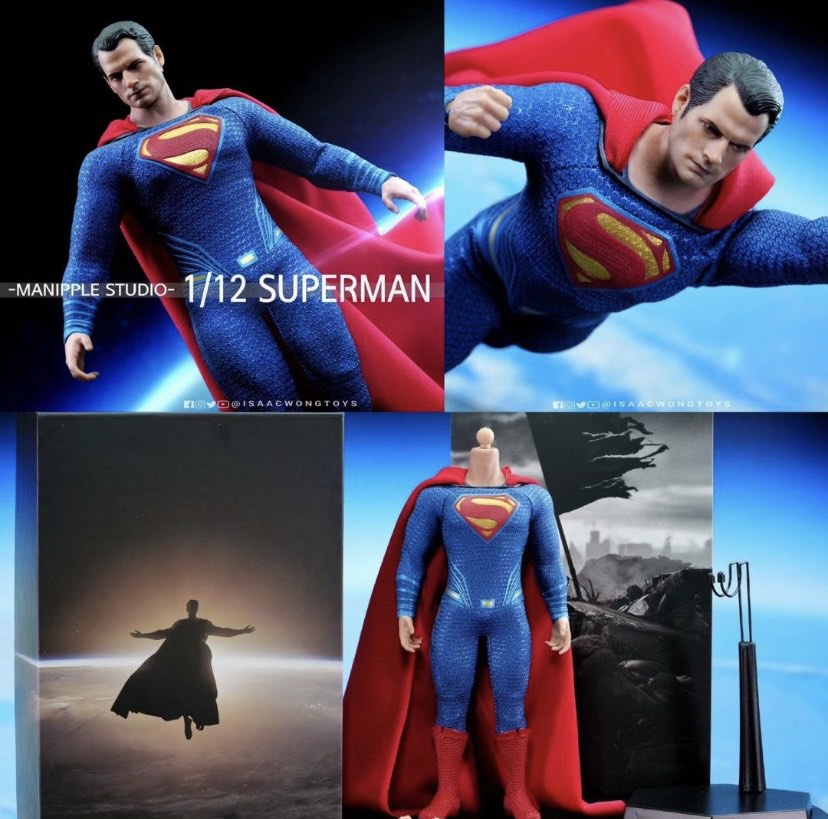 Manipple Superman body 1/12 scale, Hobbies & Toys, Toys & Games on ...