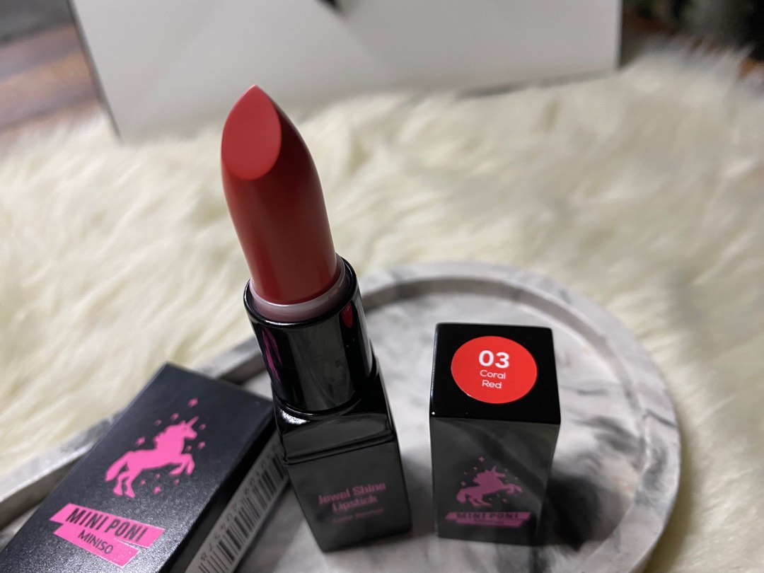 MINISO LIPSTICK, Beauty & Personal Care, Face, Makeup on Carousell