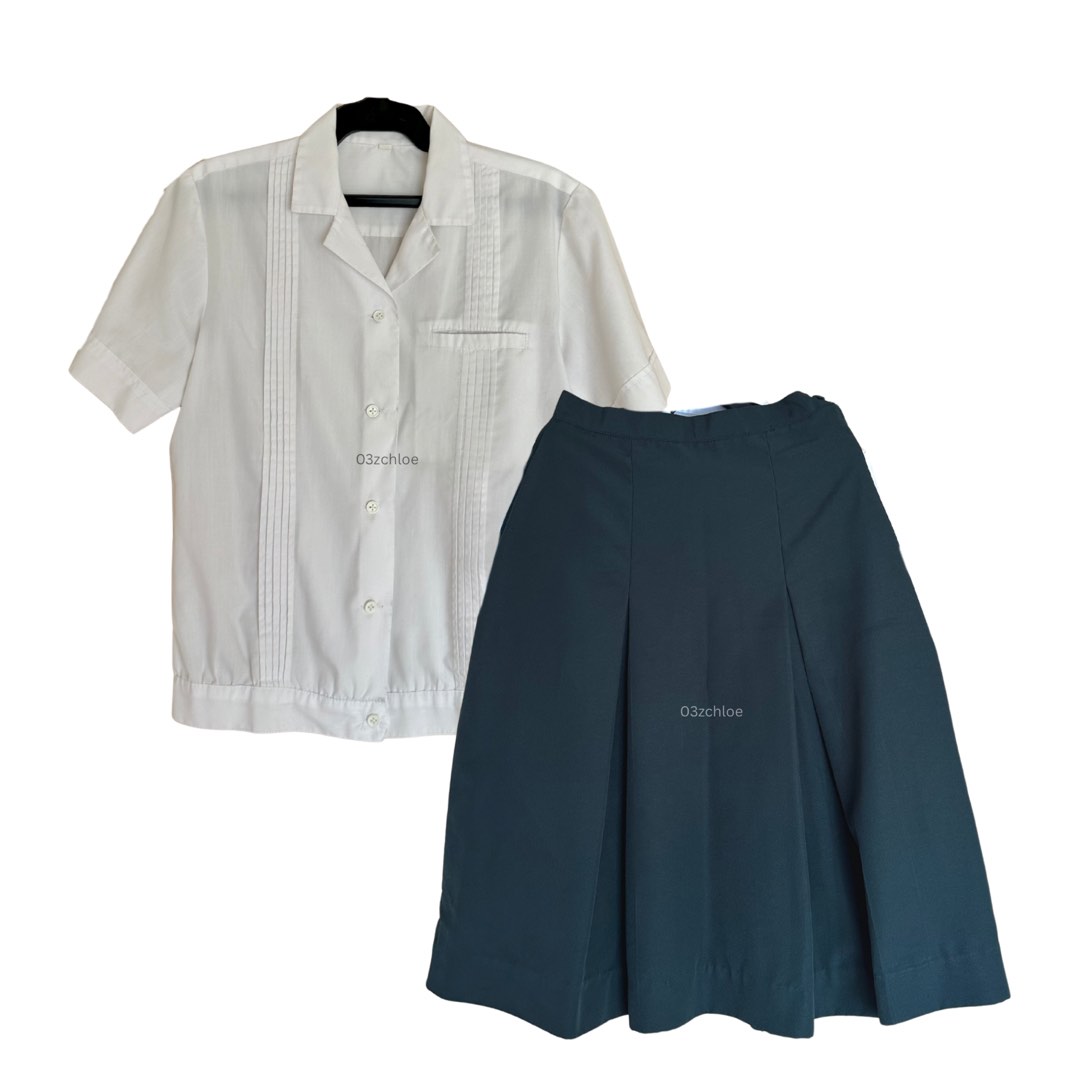 Miriam College Uniform, Women's Fashion, Dresses & Sets, Sets or ...