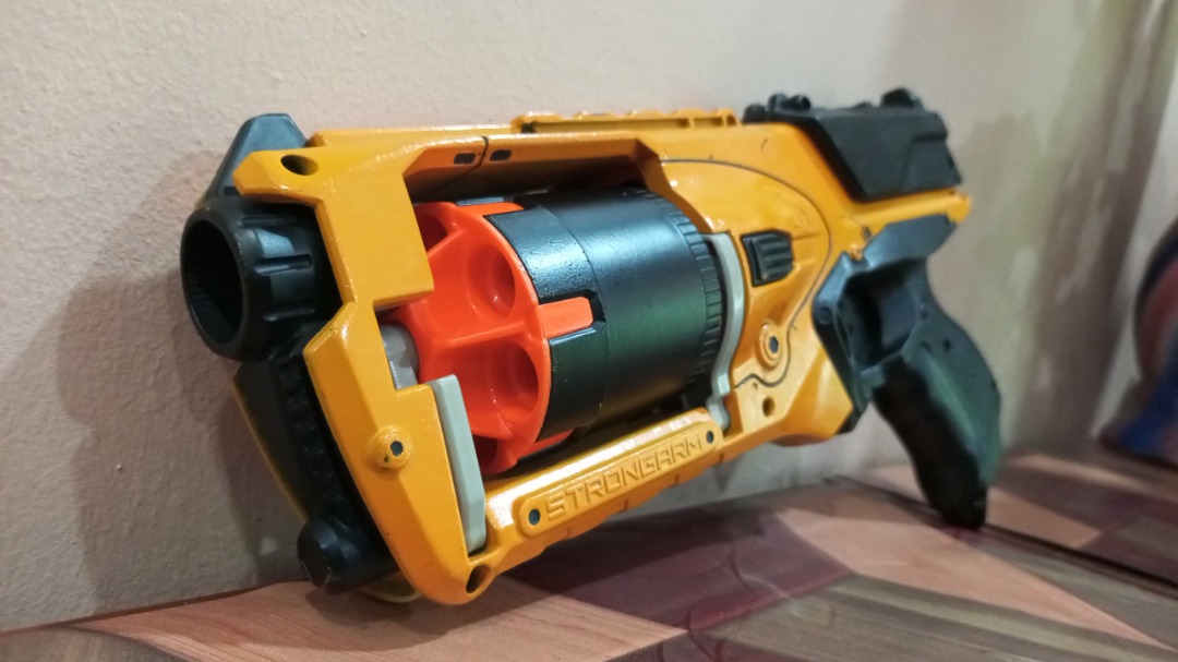 (Modded) Nerf - Strongarm, Hobbies & Toys, Toys & Games on Carousell