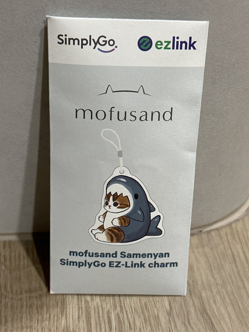 mofusand Samenyan SimplyGo EZ-Link Charm, Hobbies & Toys, Travel ...
