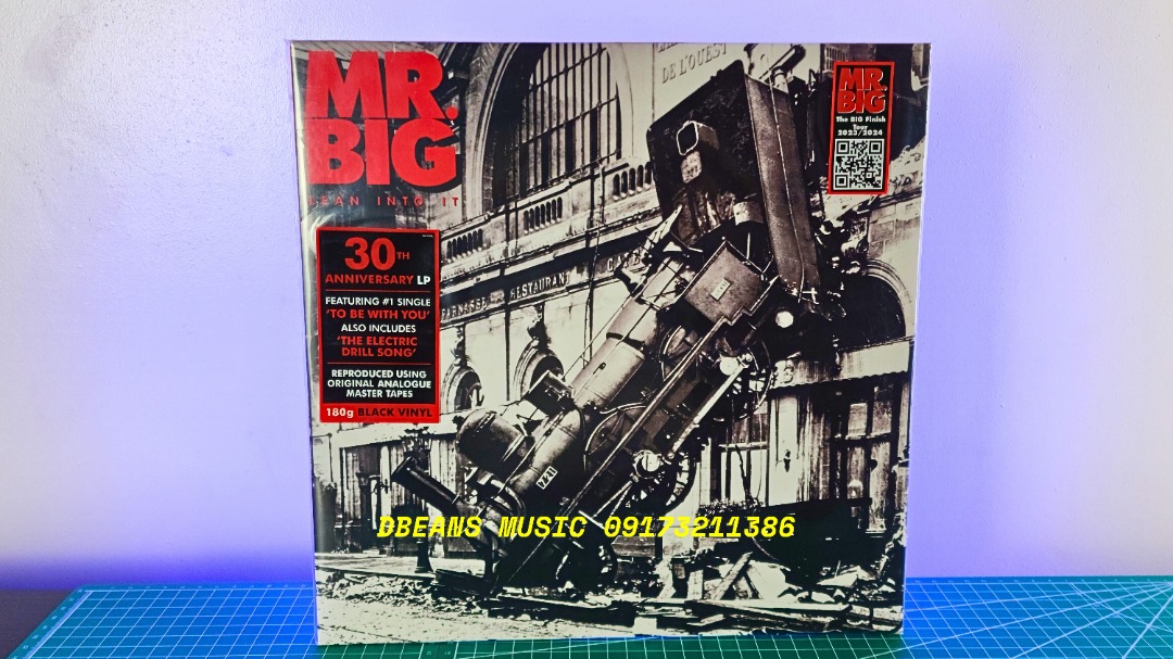 MR. BIG LEAN INTO IT 30TH ANNIVERSARY REMASTERED LP VINYL, Hobbies ...