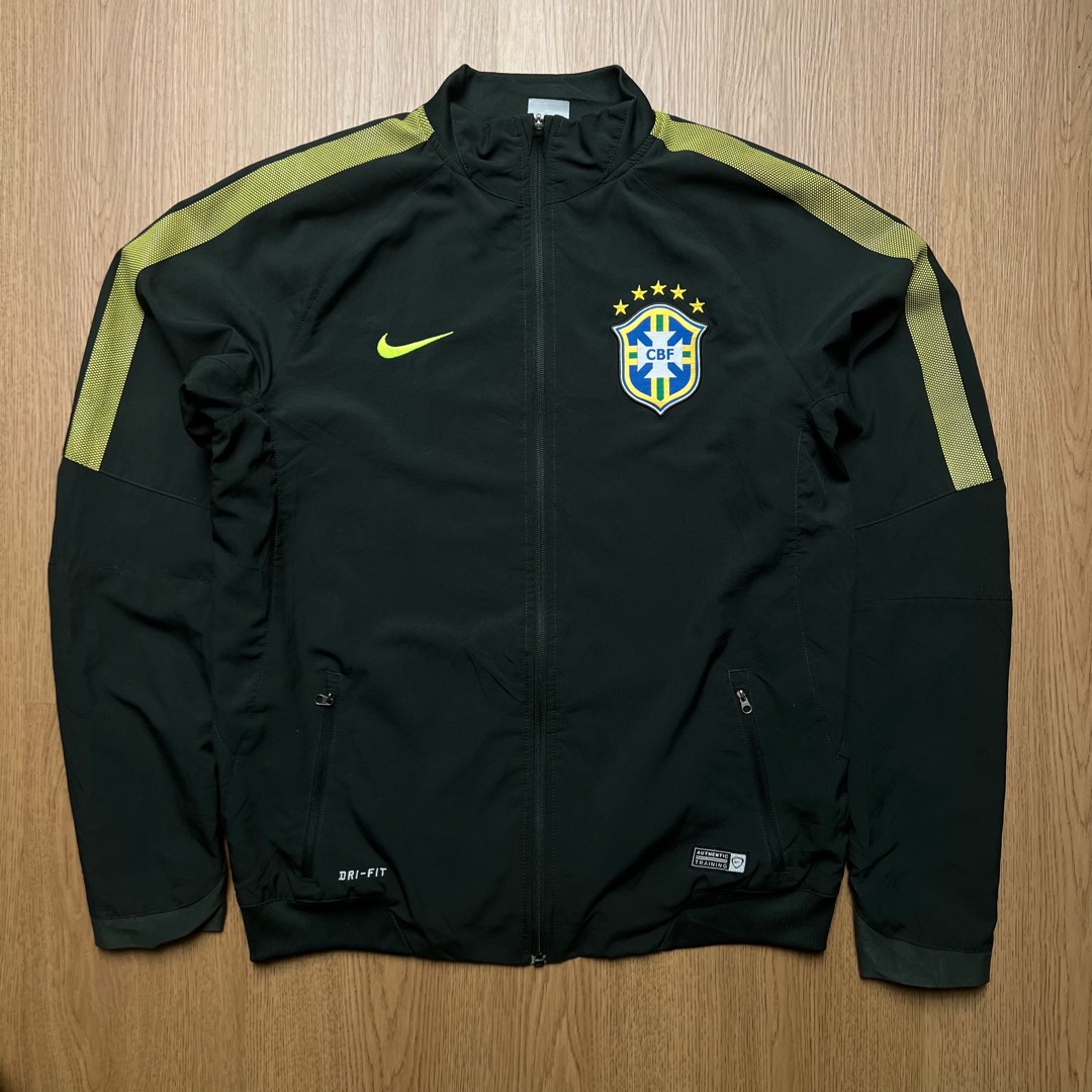 NIKE BRAZIL TRACK JACKET 2014-15, Men's Fashion, Coats, Jackets and ...